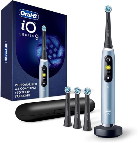 Oral B iO Series 9 Brosse à dents électrique avec 4 têtes de brosse