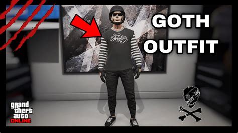 GTA 5 ONLINE EASY HOW TO MAKE MALE GOTH TRYHARD OUTFIT TUTORIAL YouTube