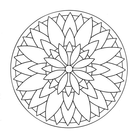 Im Genes De Mandalas Para Ni Os Para Descargar E Imprimir