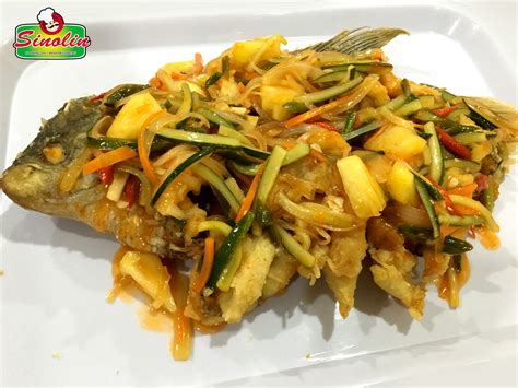 Resep Ikan Gurame Asam Manis By Dapur Sinolin Sinolin