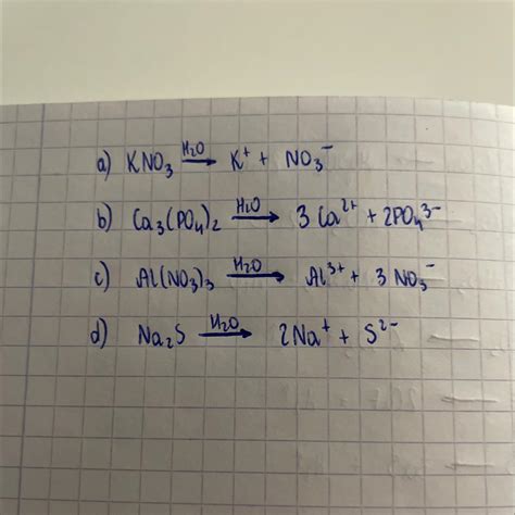 Napisz Wzory Sumaryczne Soli Kt Re Uleg Y Dysocjacji Na Poszczeg Lne