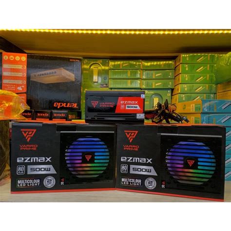 Jual POWER SUPPLY PSU GAMING 80 RGB VARRO EZMAX Shopee Indonesia
