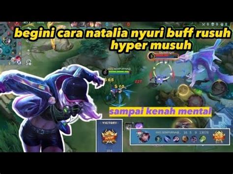 Solo Rank Natalia Cara Rusuh Hyper Musuh Sampai Troma Sampai Kenah