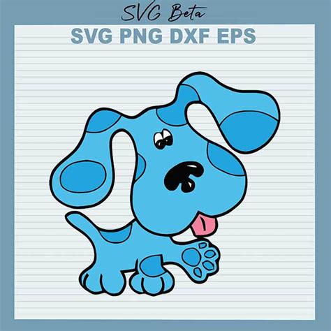 Blues Clues Svg File For Craft And Handmade Cricut Products