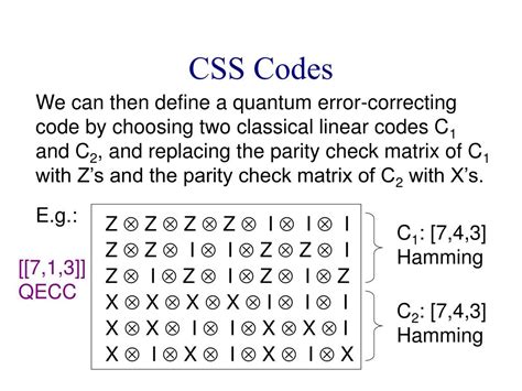 ppt quantum error correction powerpoint presentation free download id 183648