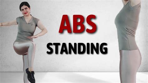 10 MIN SMALL WAIST FLAT ABS All Standing Lose Belly Fat No