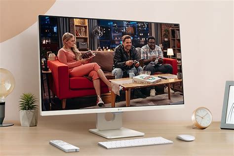 27 Full HD IPS Smart Monitor With WebOS 27SR50F W LG SG