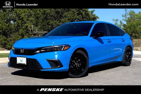New Honda Civic Hatchback Sport Cvt At Penskecars Serving