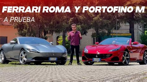 Ferrari Roma y Portofino M a prueba así de fascinante es el universo