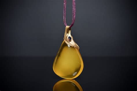 Naszyjnik Z Bursztynem I Naturalnymi Kamieniami Amber Shop