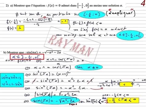 Bac Sc expérimentales Math bj limites et continuité