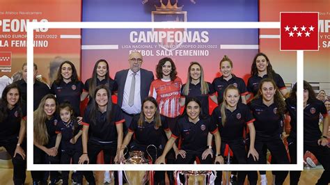 Recepción al CD Futsi Atlético Navalcarnero YouTube