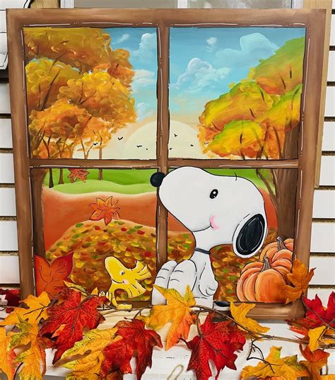 Happy Fall Snoopy Images