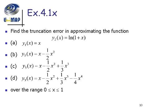 chapter 4 truncation error and the taylor series