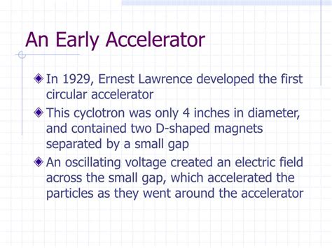 ppt particle accelerators and detectors powerpoint presentation free download id 1215012