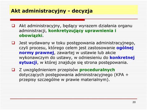Podstawy prawa administracyjnego PPA kodeks i postępowanie