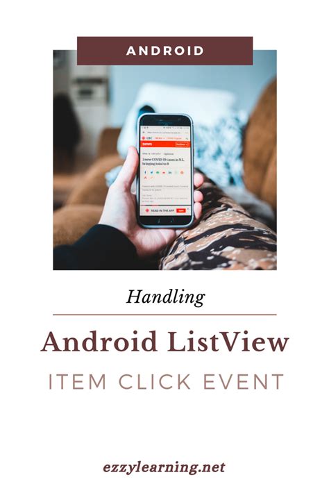 Handling Android ListView OnItemClick Event Android Tutorials