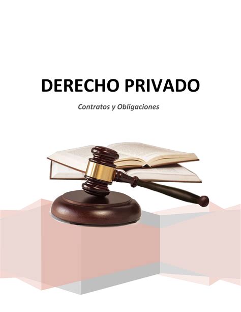 Derecho Privado 2018 Resumen Contratos Y Obligaciones DERECHO