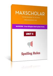 Orton Gillingham Spelling Rules Levy Learning Center