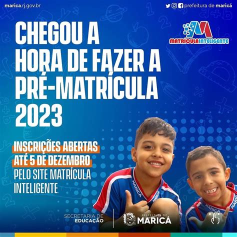 Maricá inicia processo de pré matrícula da rede pública de ensino
