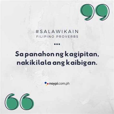 SALAWIKAIN 550 Mga Halimbawa Ng Salawikain Filipino Proverbs Note