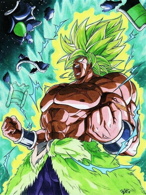 Broly Super Saiyajin Legendario Anime Dragon Ball Super Dragon Ball