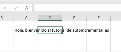 Excel Autoajustar Filas Y Columnas Autoincremental