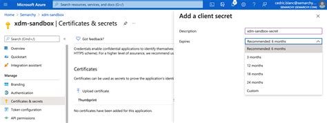 Where To Find Client Secret In Azure Portal