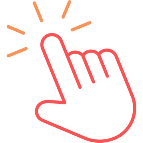 Hand Click Icon Png