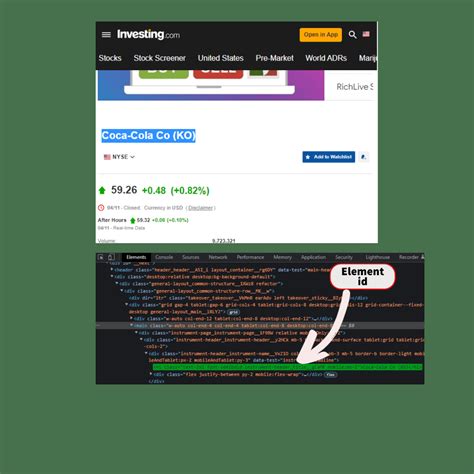 web scraping for stock prices in python geeksforgeeks