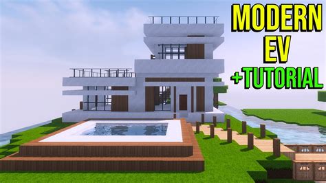 M Necraft Modern Ev Yapimi Nasil Yapilir Mineclix Tutorial Youtube