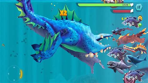 Hungry Shark Evolution Bigger Giant Monster Abysshark Mod All