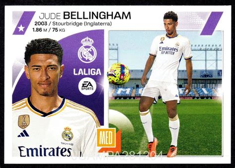 Jude Bellingham Fichaje Real Madrid Cromo Liga Este Panini