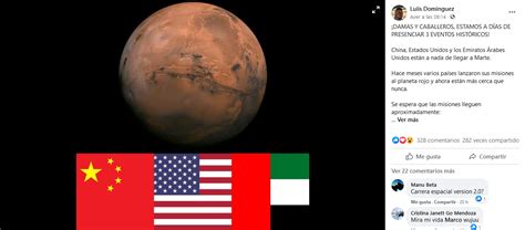 Detector China Estados Unidos Y Emiratos Rabes S Tienen Misiones
