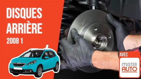 Changer les Disques et Plaquettes arrière Peugeot 2008 1 YouTube
