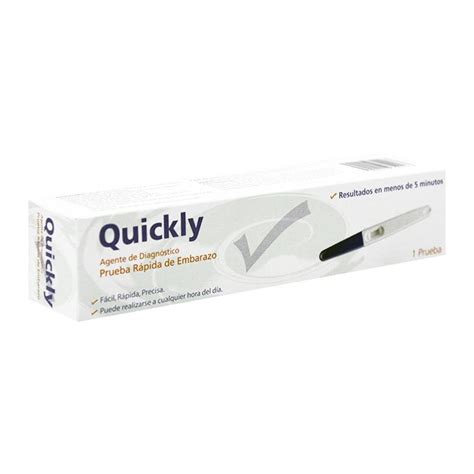 Prueba de embarazo Quickly rápida 1 pza Walmart