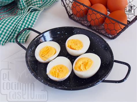 Cómo cocer huevos duros El cocinero casero Básicos y algo más