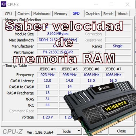 C Mo Saber La Velocidad De Mi Memoria Ram Paso A Paso
