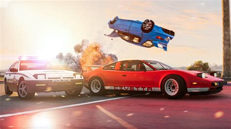 Unstoppable Street Racer High Speed Police Chase Beamng Drive Movie