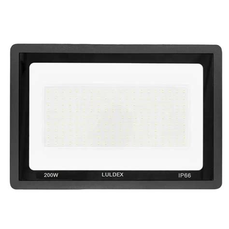 Reflector Led W Exterior Multivoltaje Smd Extra Delgado Luz Blanco