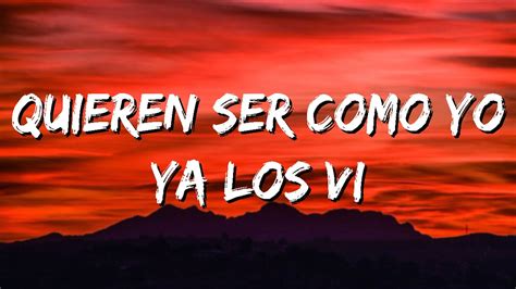 Quieren Ser Como Yo Karol G KAROL G S91 Letra YouTube