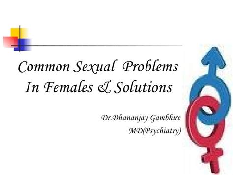 common sex problems female