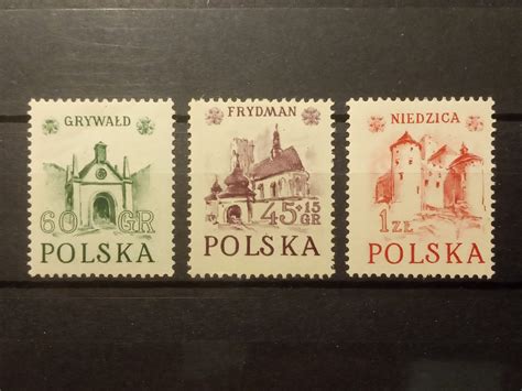 Polska Fi Zabytkowe Budowle Marcin K Sek Filatelistyka