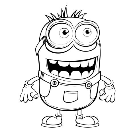Minions Ausmalbilder Kostenlos Herunterladen Mal O Mat