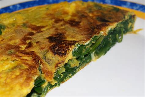 Tortilla de acelgas tiernas a la hortelana Qué rico
