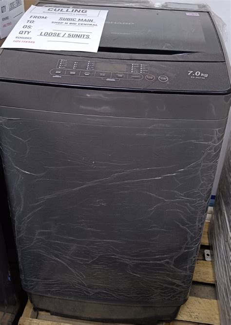 Sharp Top Load Washing Machine Es Jn A Sharp Top Load Washing