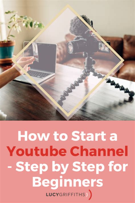 How To Start A Youtube Channel Step By Step For Beginners Lucy Griffiths