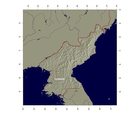 Maps Of North Korea Collection Of Maps Of DPRK Asia Mapsland