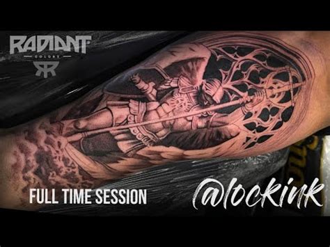 Arcanjo Miguel Tatuando Em Tempo Real Lockink Youtube