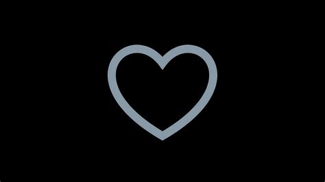 Heart Minimal Oled 4k Wallpaper HD Love Wallpapers 4k Wallpapers Images